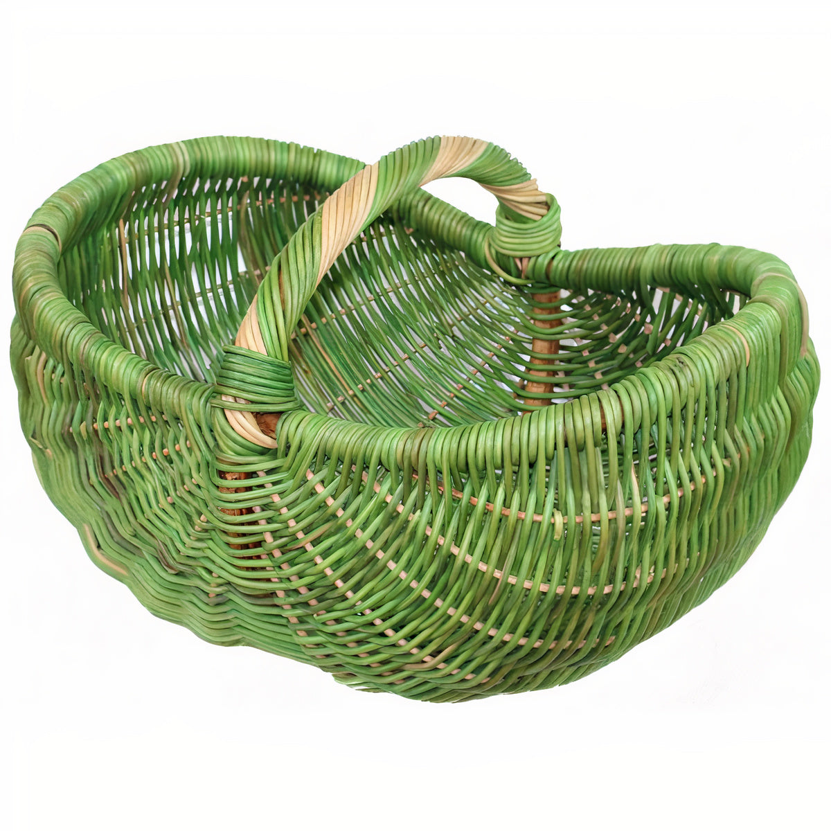 Panier en Rotin Vert | Déco Rotin
