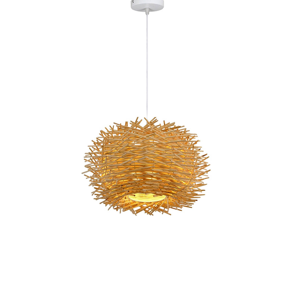 Suspension en Rotin Originale | NESTOR | Déco Rotin